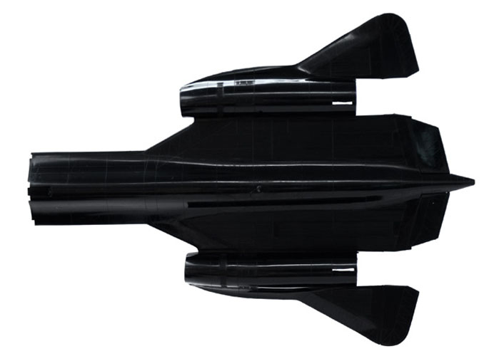 Lockheed SR-71 Blackbird with drone - 1/72 - Italeri 145 - BLIMPS