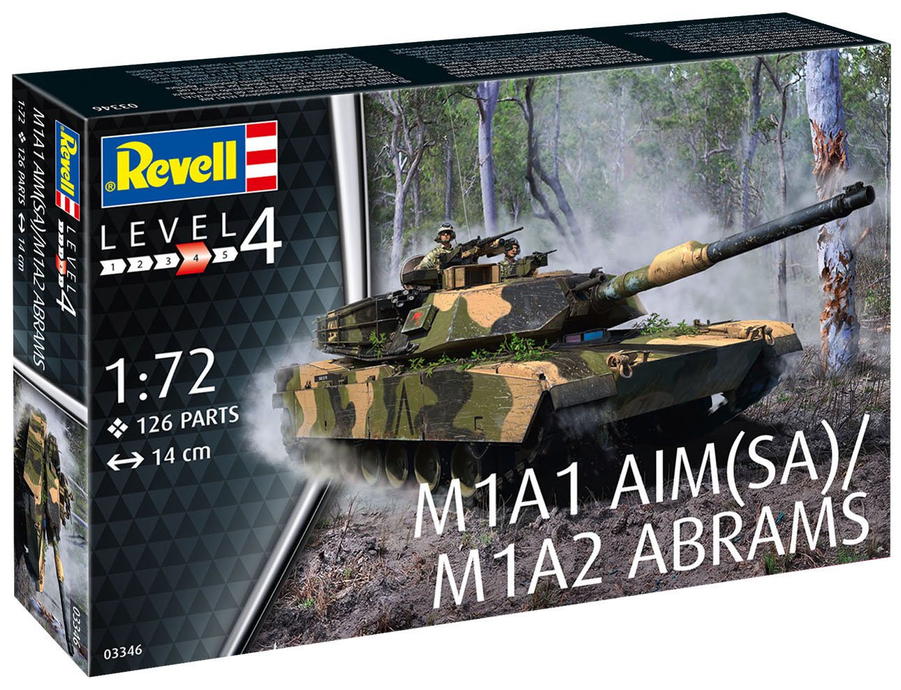 M1A1 AIM(SA) / M1A2 Abrams - 1/72 - Revell 03346 - BLIMPS