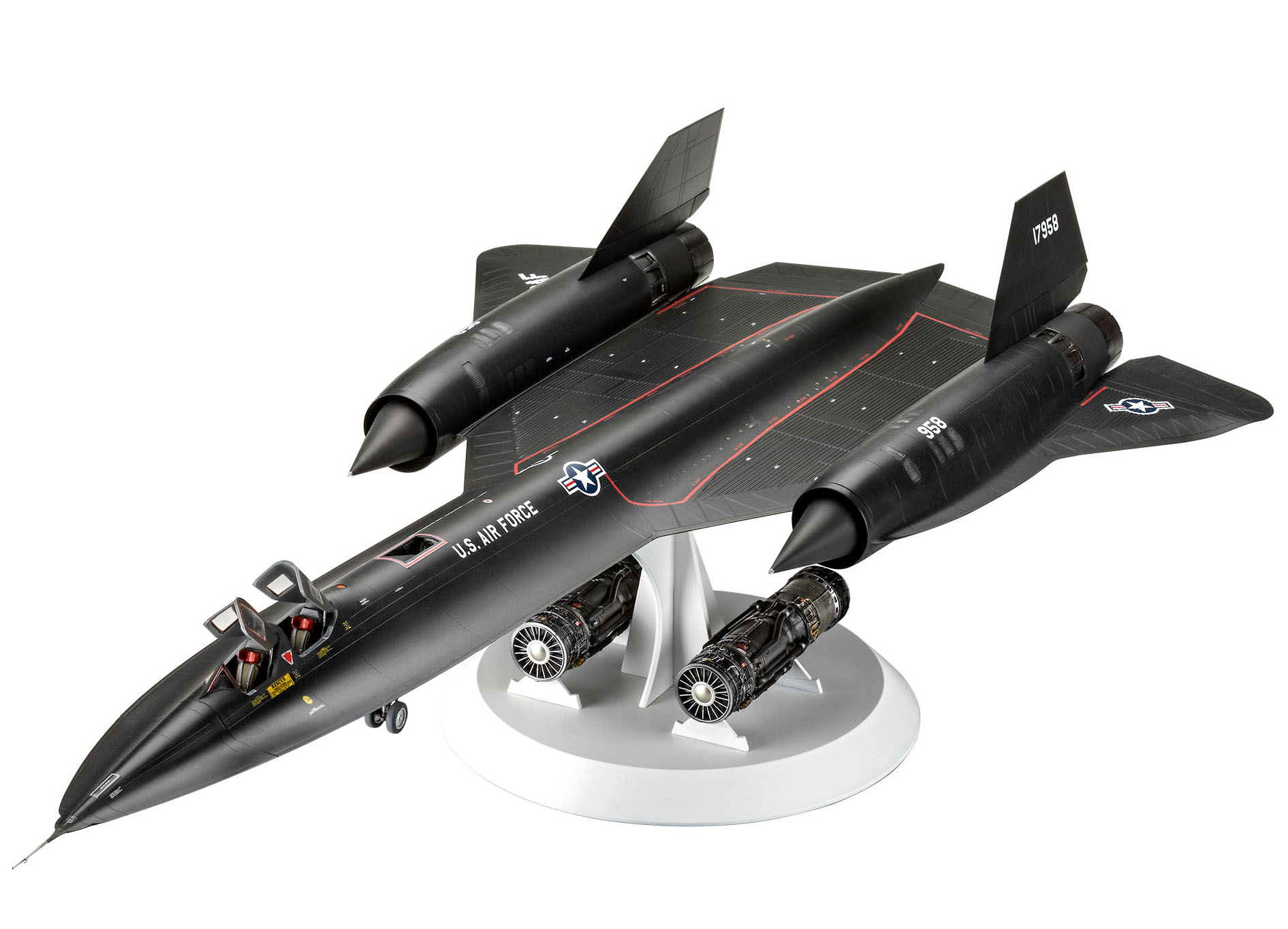 Lockheed SR-71 A Blackbird - 1/48 - Revell 04967 - BLIMPS
