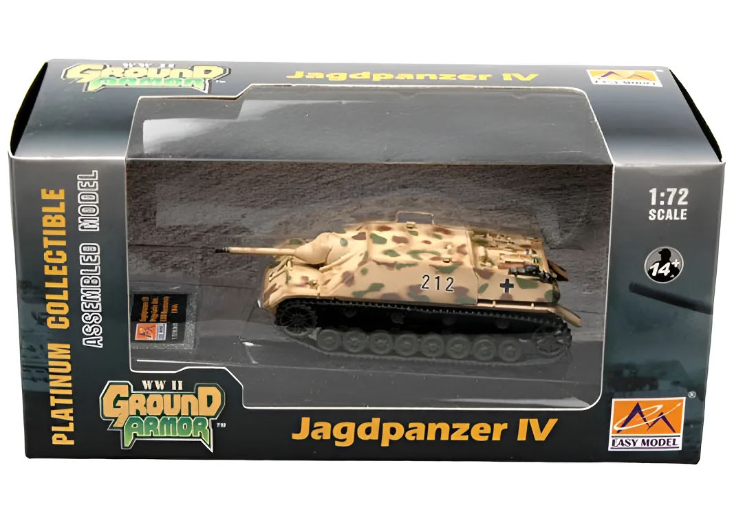 Miniatura Jagdpanzer IV - 1/72 - Easy Model 36125 - BLIMPS
