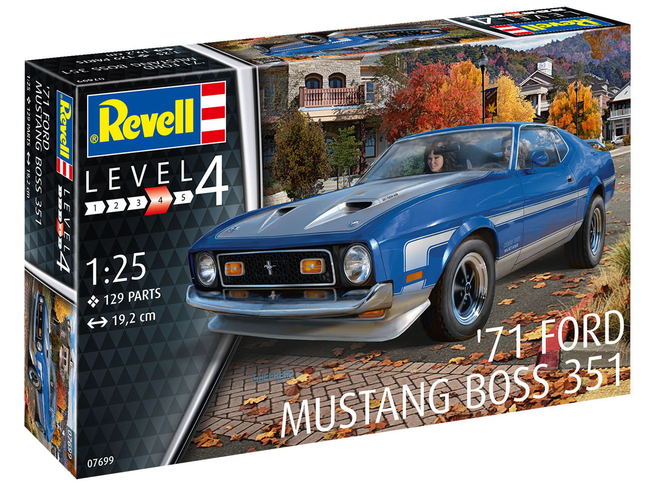 Ford Mustang Boss 351 1971 - 1/25 - Revell 07699 - BLIMPS
