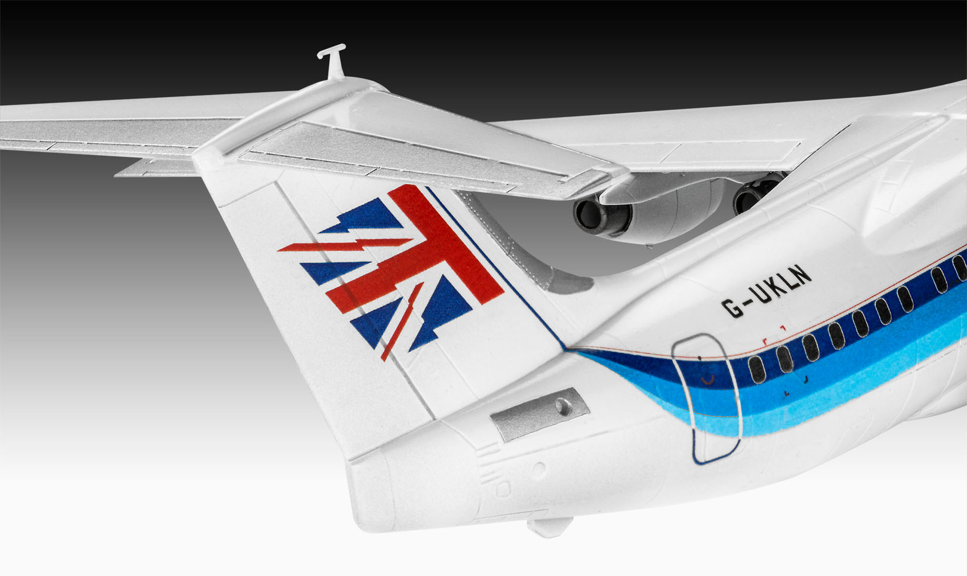 BAe 146-200 AirUK - 1/144 - Revell 03791 - BLIMPS