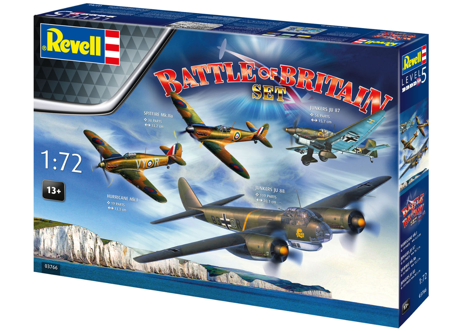 Battle of Britain 85th Anniversary Set - 1/72 - Revell 03766 - BLIMPS