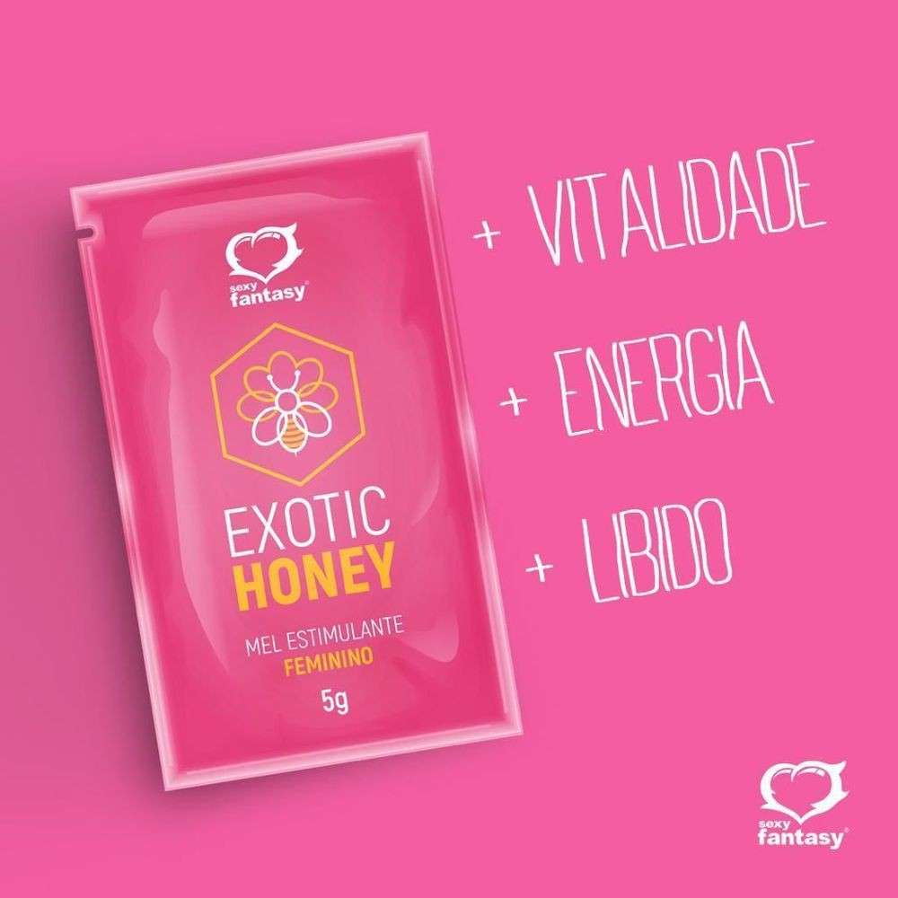 Mel Exotic Honey | Estimulante Feminino 5g - Dona Moça Store