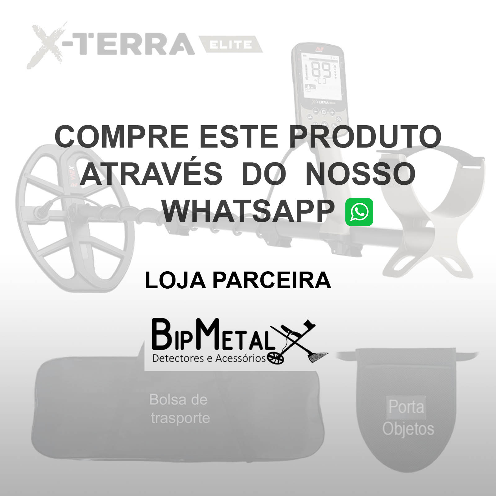 X Terra Elite Detector de Metais Multifrequência Prova d'água Minelab ...