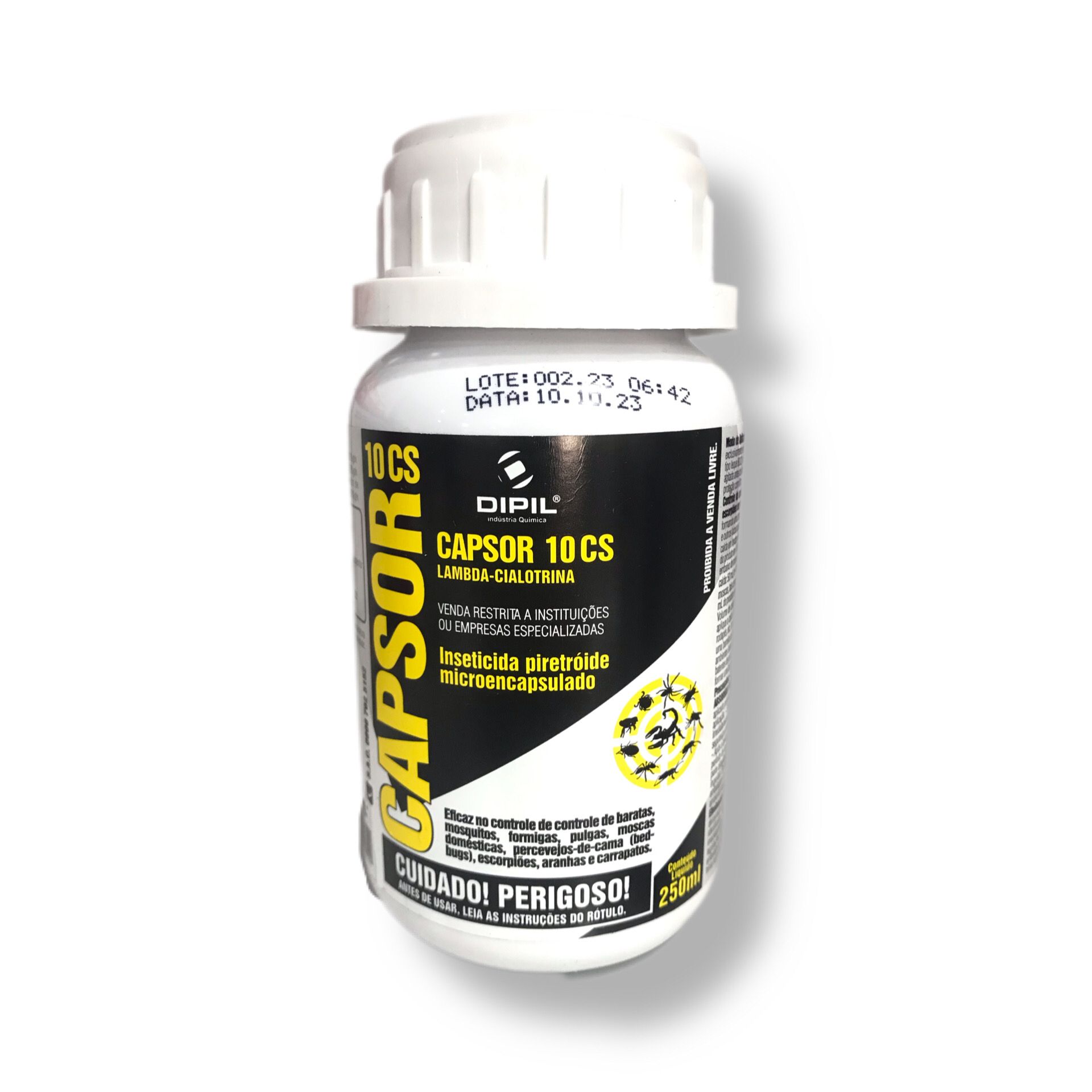 Capsor 10 Cs Inseticida Liquido 250 Ml - Dipil - Agro Shop Chuí