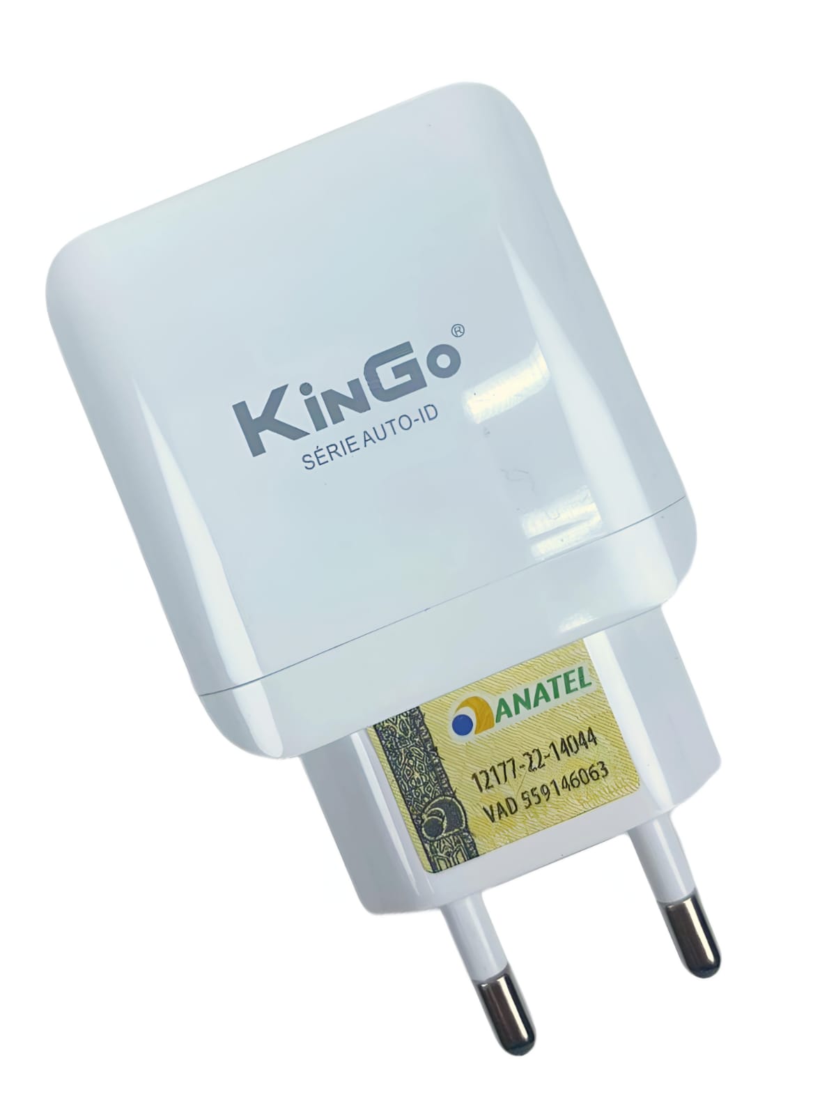 Fonte Carregador Celular Kingo Com Duas Entradas USB 3.4A U304 - Importados NAVI Atacado