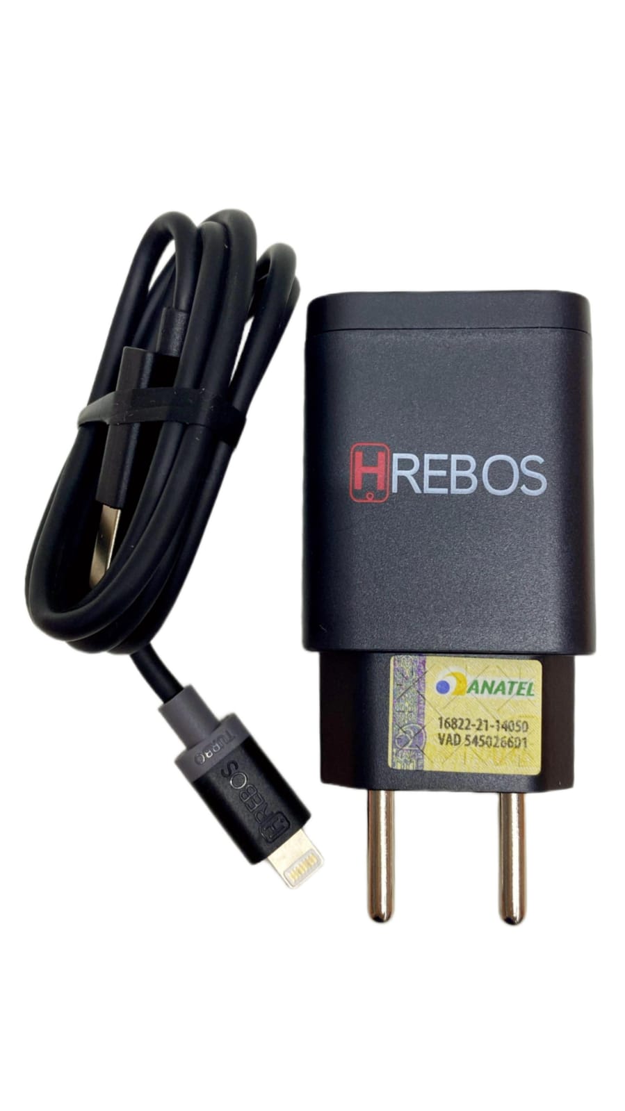 Carregador Completo Hrebos Para Lightning Fonte Cabo Turbo 18W HS-165i ...