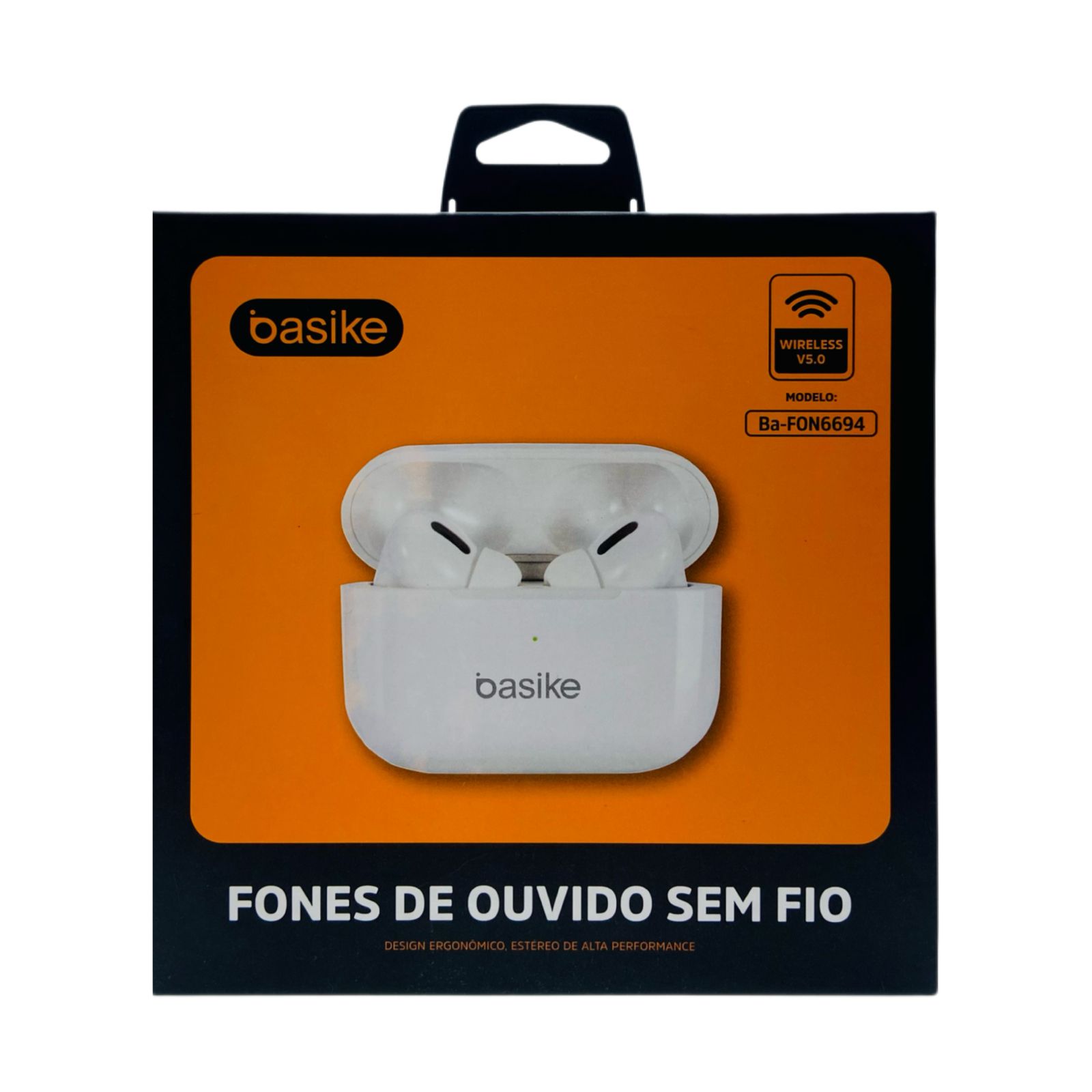 Fone Bluetooth Basike Original In-Ear Alta Performance - Importados NAVI Atacado