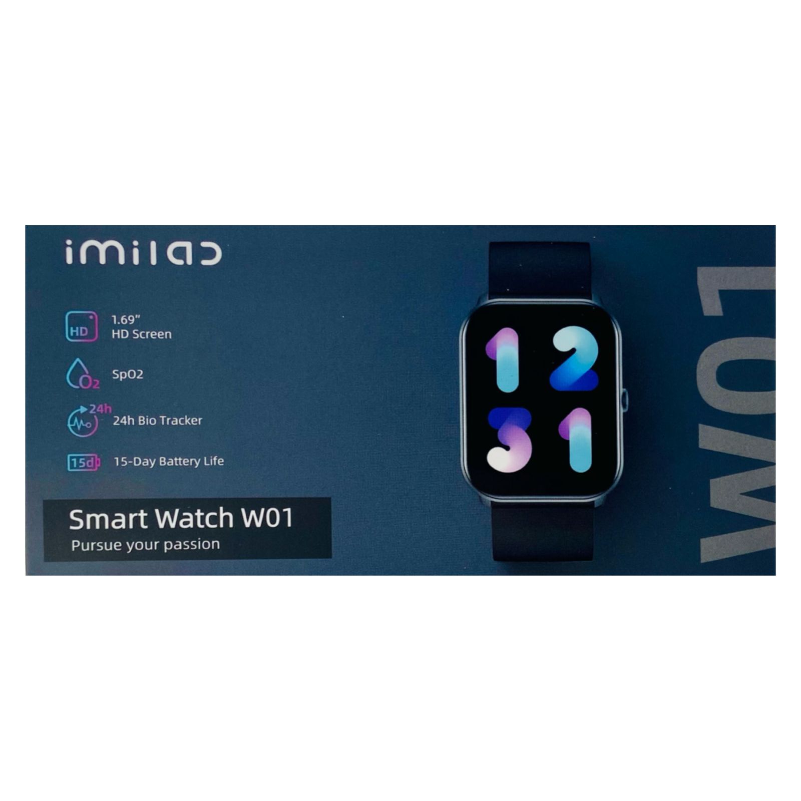 Smartwatch Imilab Fitness W01 Relógio Inteligente - Importados NAVI Atacado