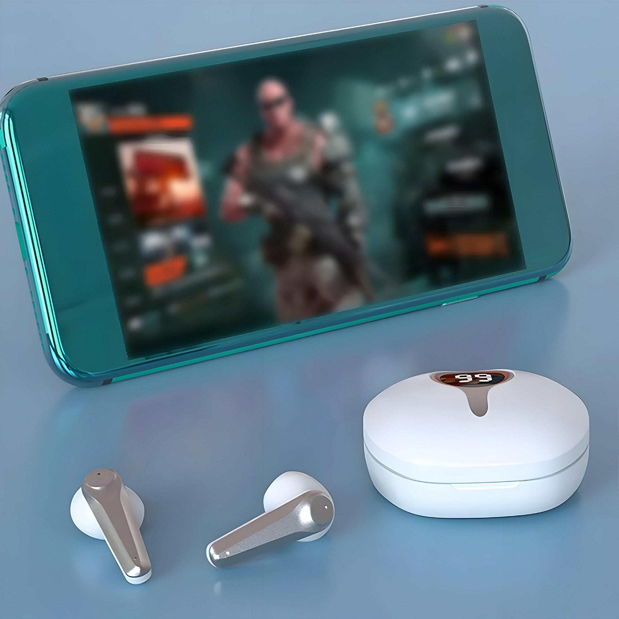 Fone Bluetooth Basike TWS Original Estéreo Alta Definição FON-6772 ...