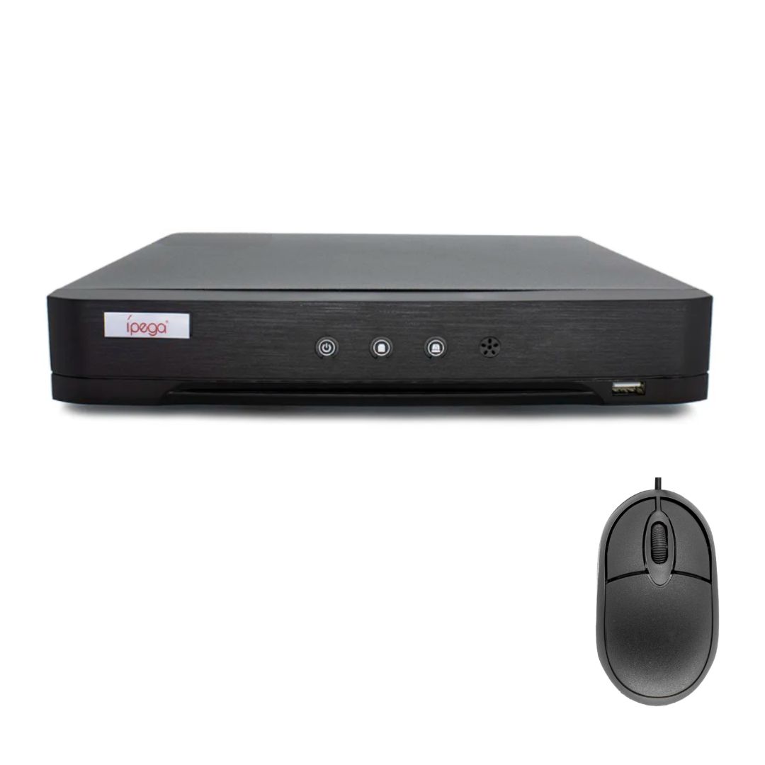 Gravador Vídeo DVR 4 Canais 5 x 1 AHD IP TVI CVI e Analógica ...