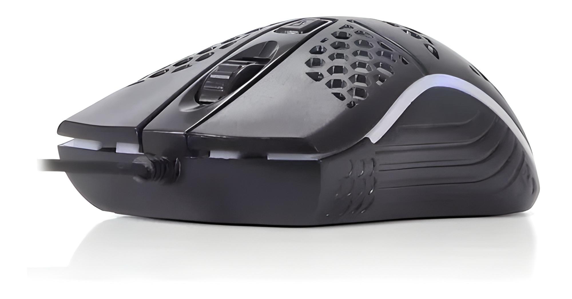 Mouse Gamer LED RGB 4 Botões 1200 DPI Hrebos HS-189 - Importados NAVI ...