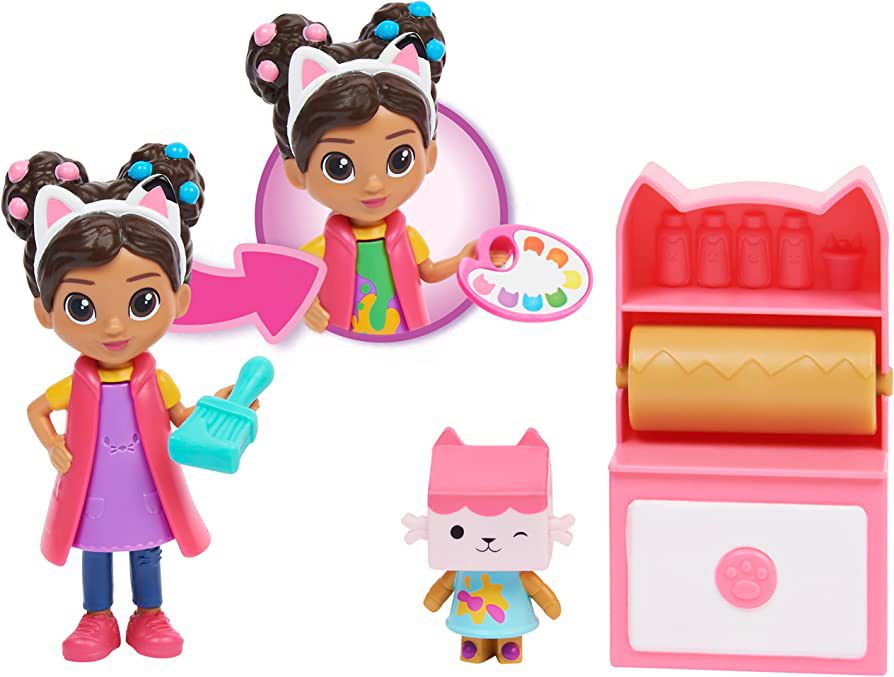 Gabby's Dollhouse Pack Cat-Tivity Estúdio de Arte 3070 Sunny - Prime ...