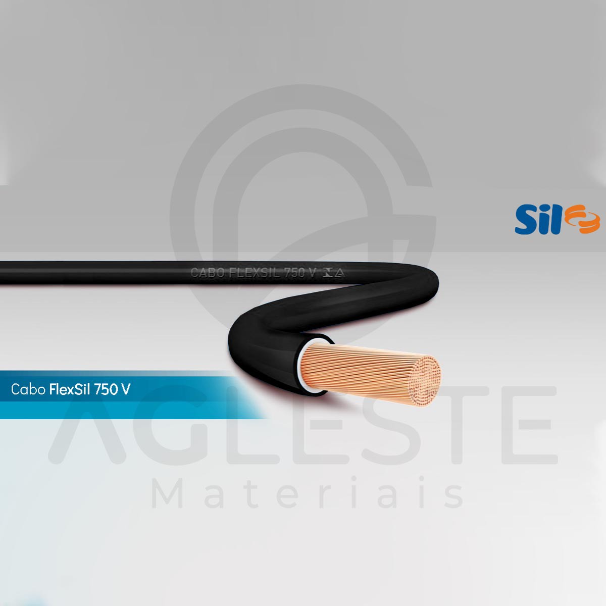 FIO ELETRICO CABO FLEXIVEL 6MM ROLO COM 50 METROS PRETO - AG Leste ...