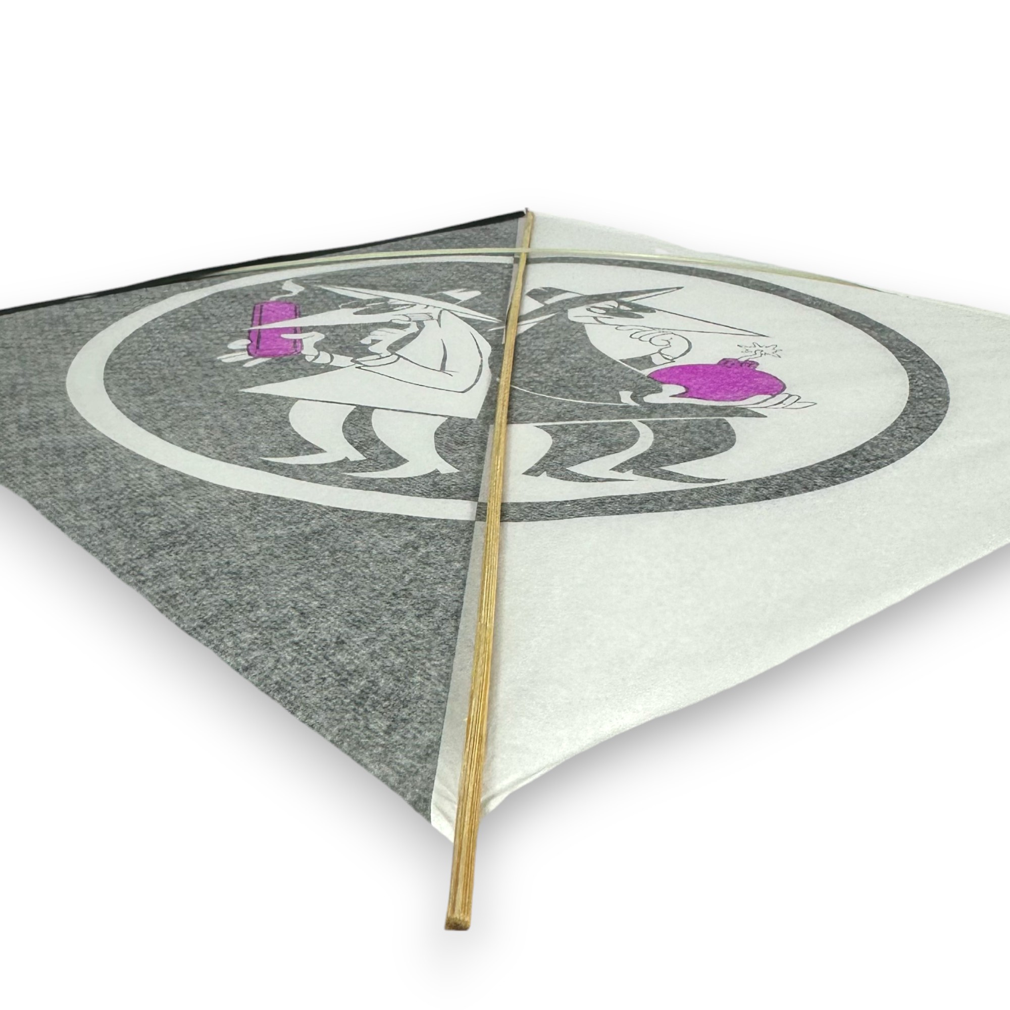 Pacote C/ 50 Raia Pipa Peixinho Mistas 34x34 Bambu X Fibra - Alemão Pipas