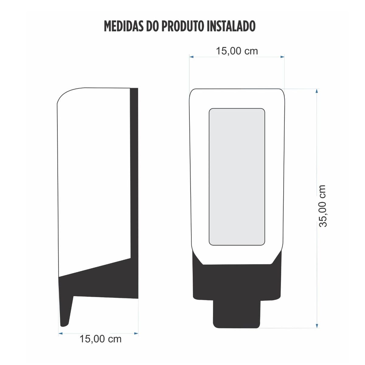 Dispenser UX BLAK Para Sabonete Desengraxante Bonzer 4 L - Redomma ...