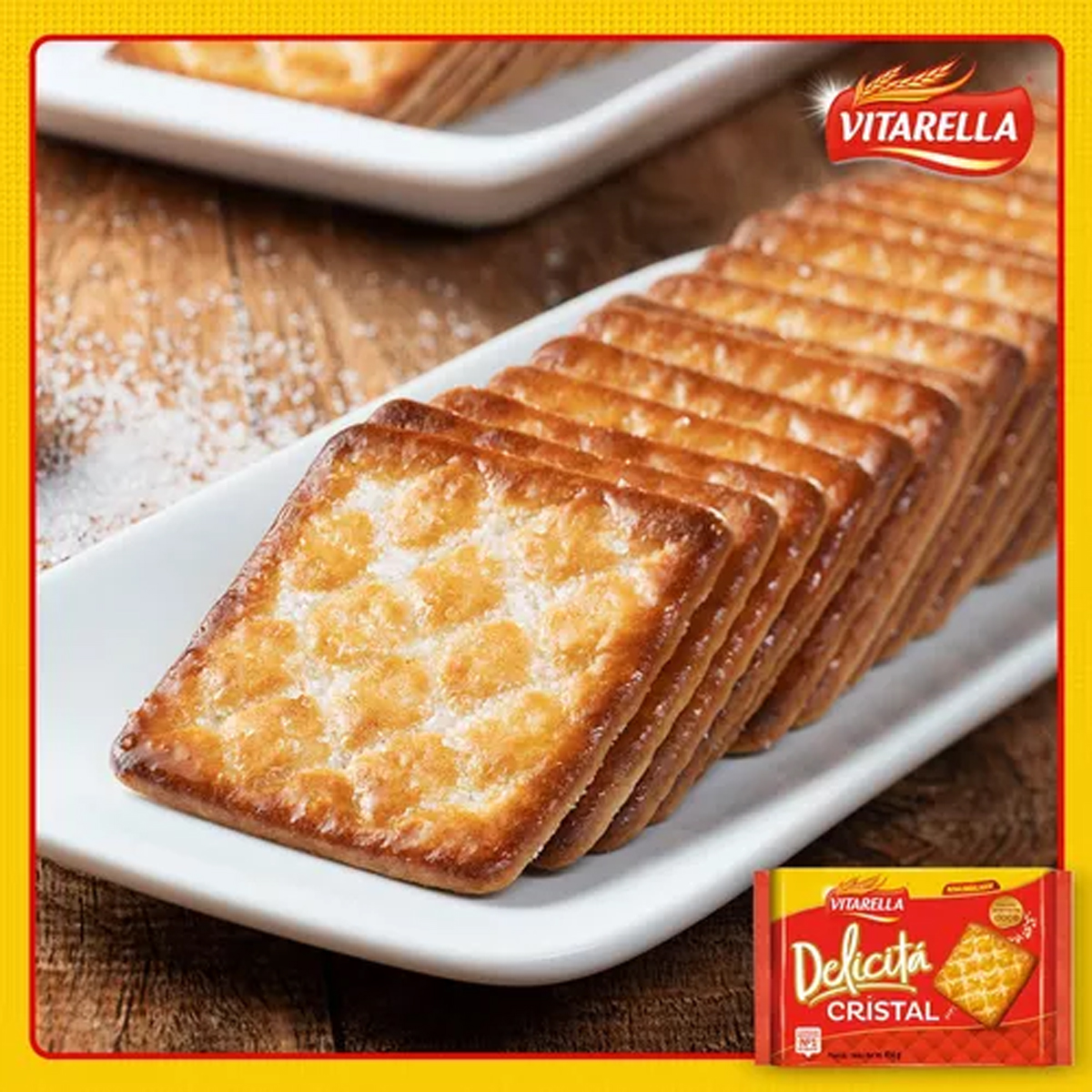 Biscoito Delicita Cristal 414g Vitarella - Redomma: Ofertas Imperdíveis ...