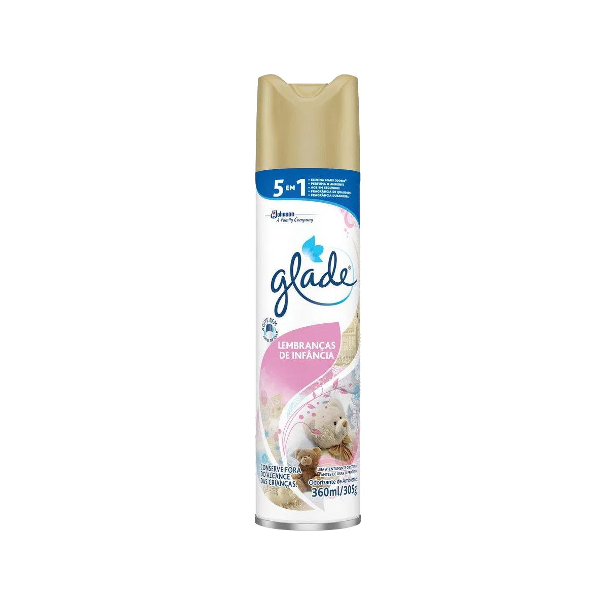 Odorizador Glade Lembranças De Infância 360ml - Redomma: Ofertas ...