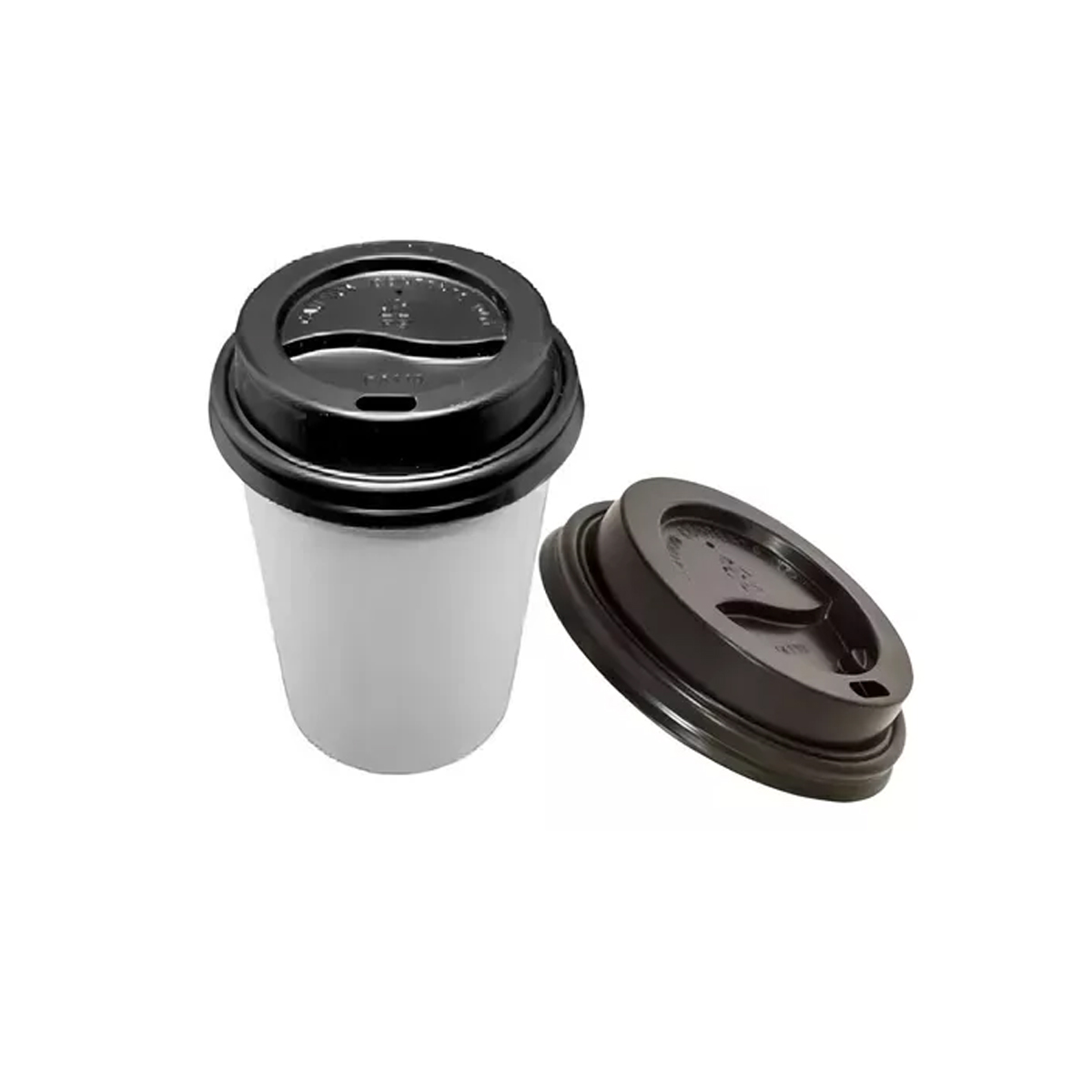 Tampa Plástica Para Copo De Papel 210ml 50 Un - Loja virtual Redomma