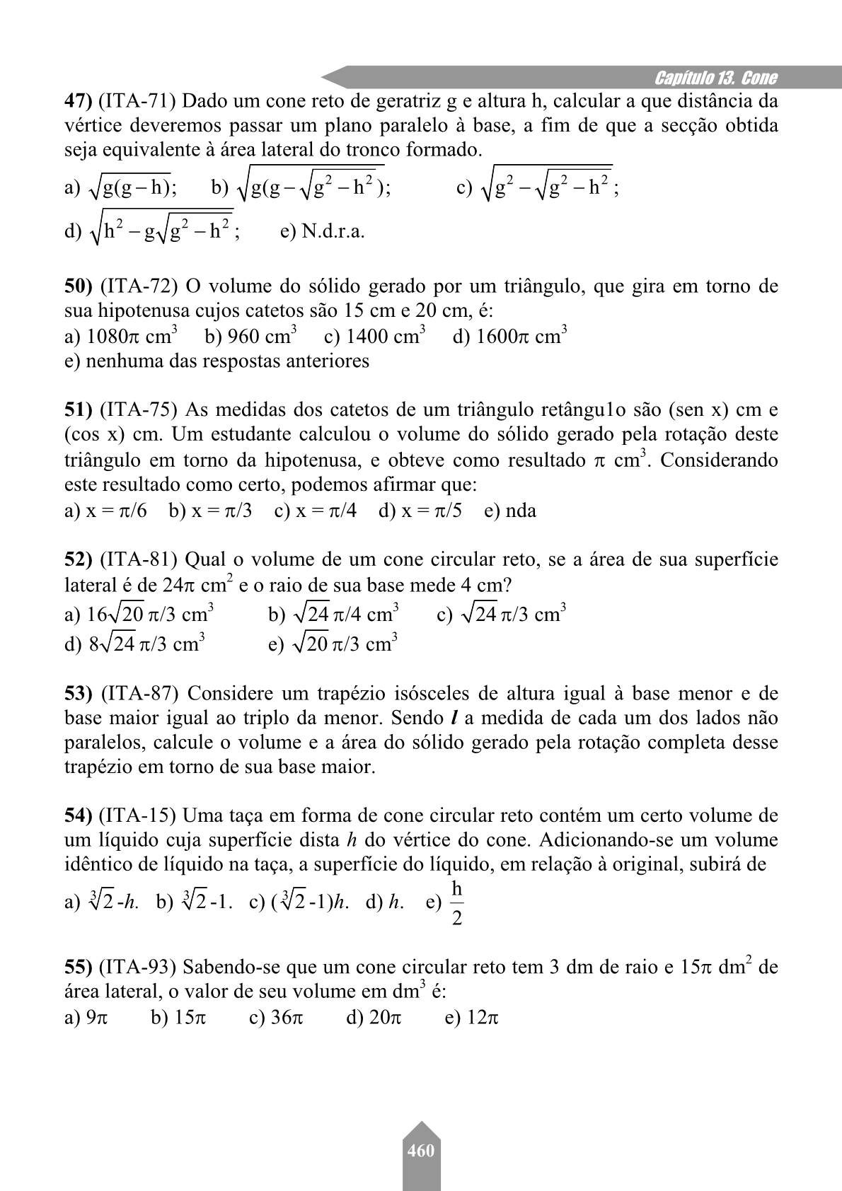 8 Elementos Da Matemática Volume 5 Trigonometria E Geometria
