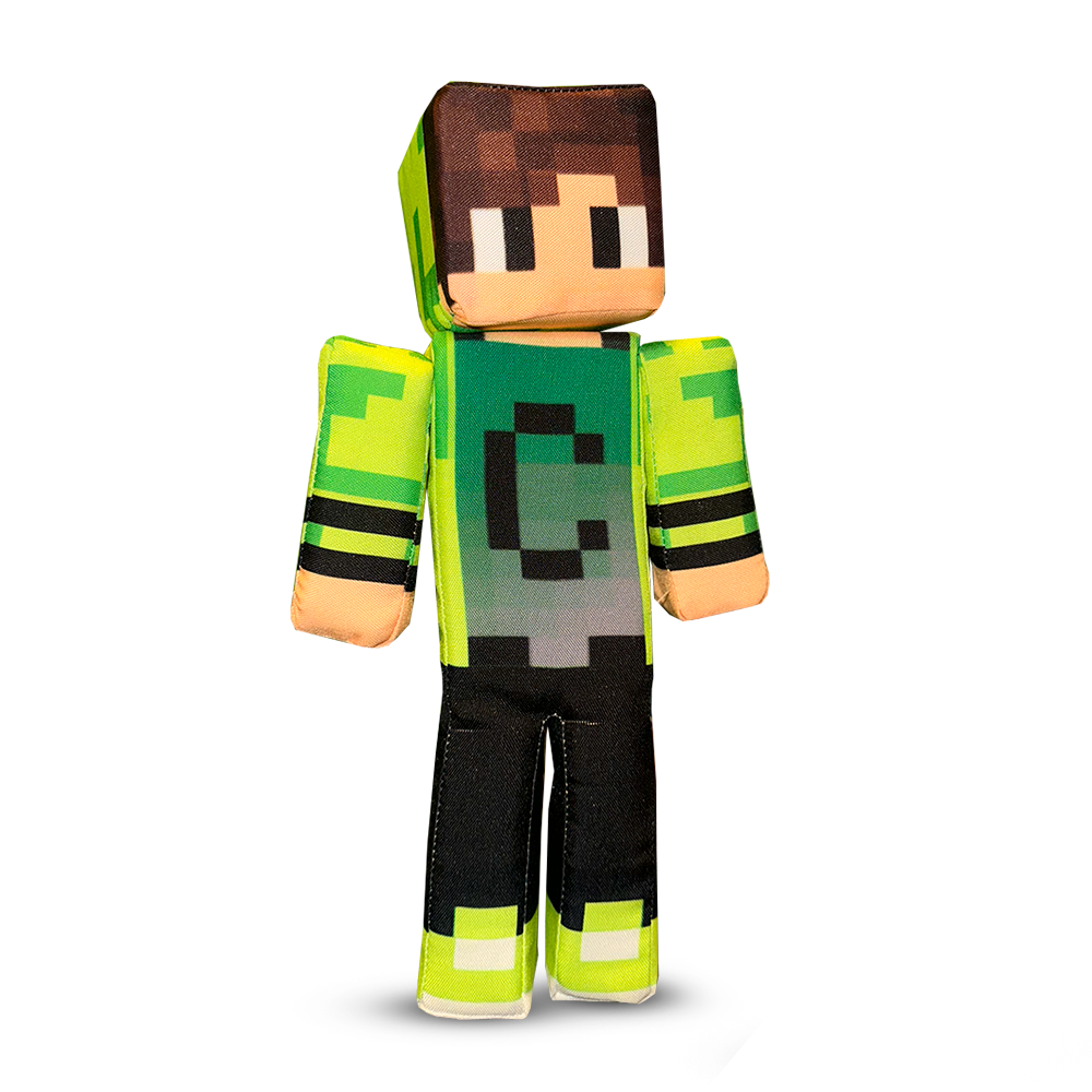 Boneco Cadres Minecraft Espuma Articulado - Curta Loja - Produtos ...