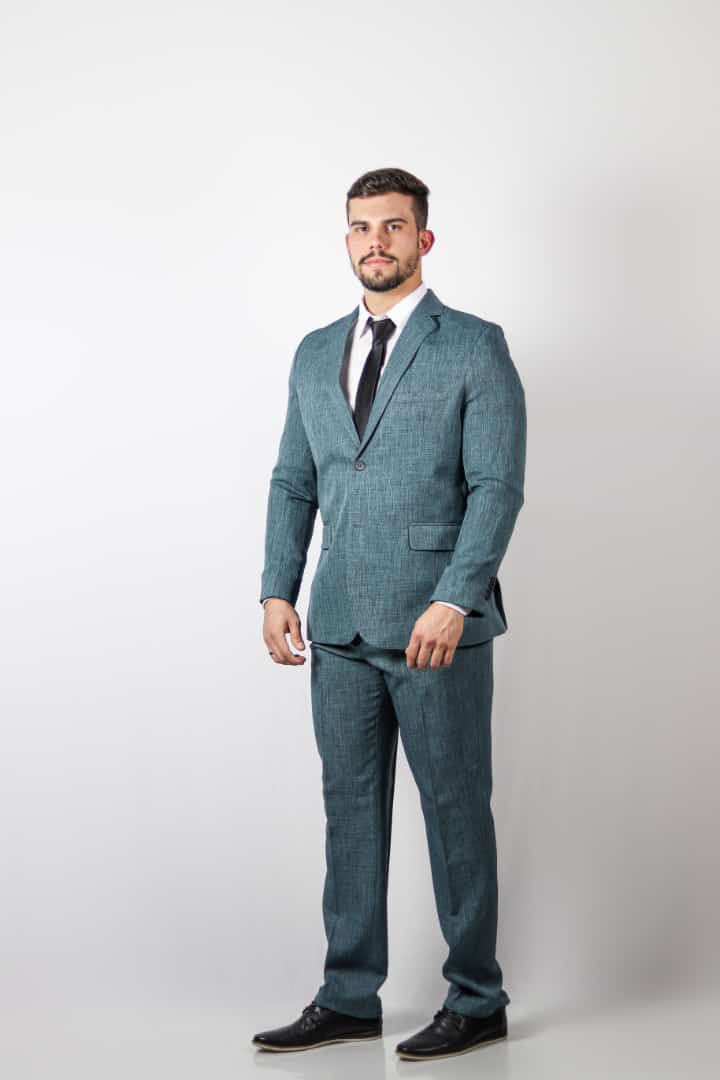 terno masculino, terno slim, terno verde, terno melange - S&S Ternos e ...