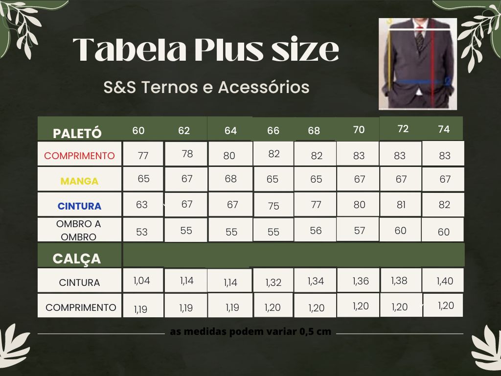 Terno plus size verde, terno masculino, via do terno - S&S Ternos e ...
