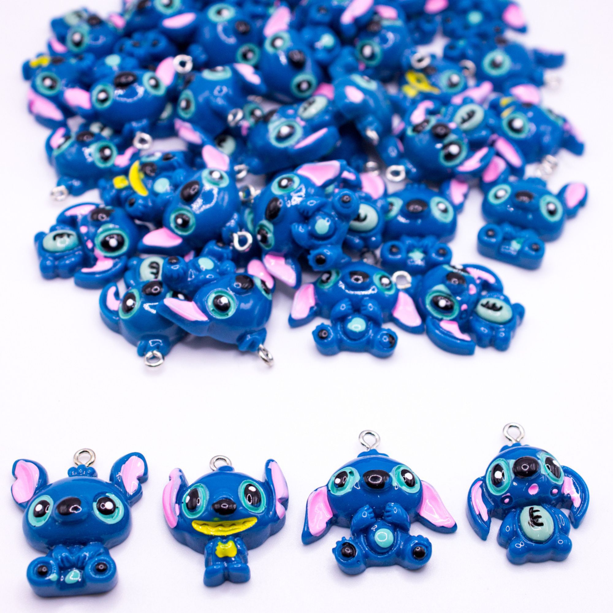 Pingente Divertido stitch para colar pulseira brinco - Comprar Miçangas ...