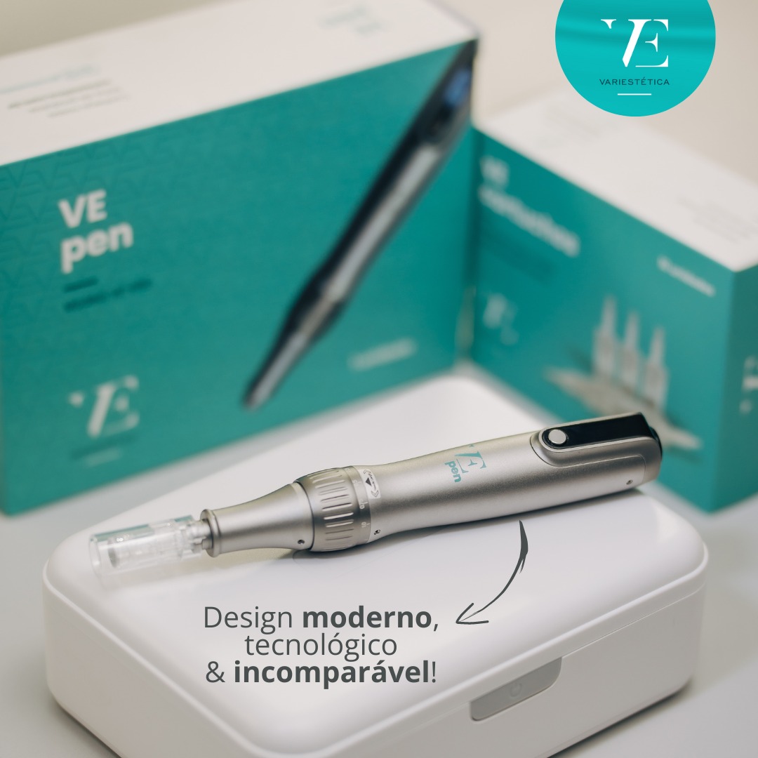 VePen Caneta Microagulhamento Dermapen VE-P8S Variestética - Cosméticos ...