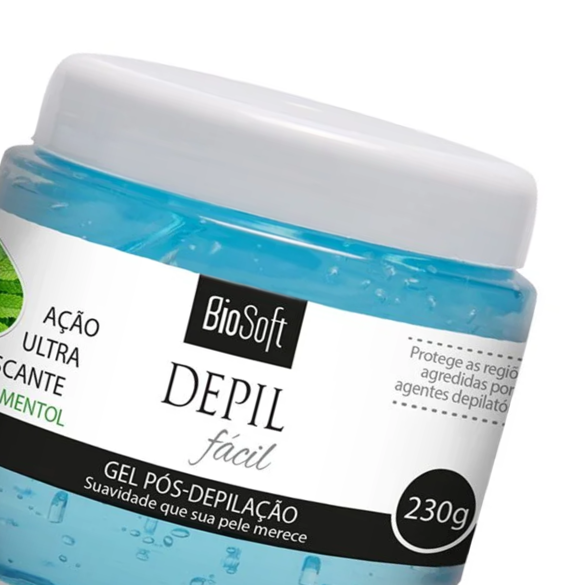 Depil Fácil Gel Pós BioSoft 230g - Cosméticos Natalia