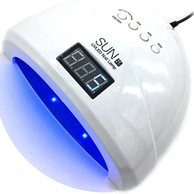 CABINE FAN NAILS SUN 1S LED FUNDO ESPELHADO 48W BIVOLT - Esmaltaria Lorean