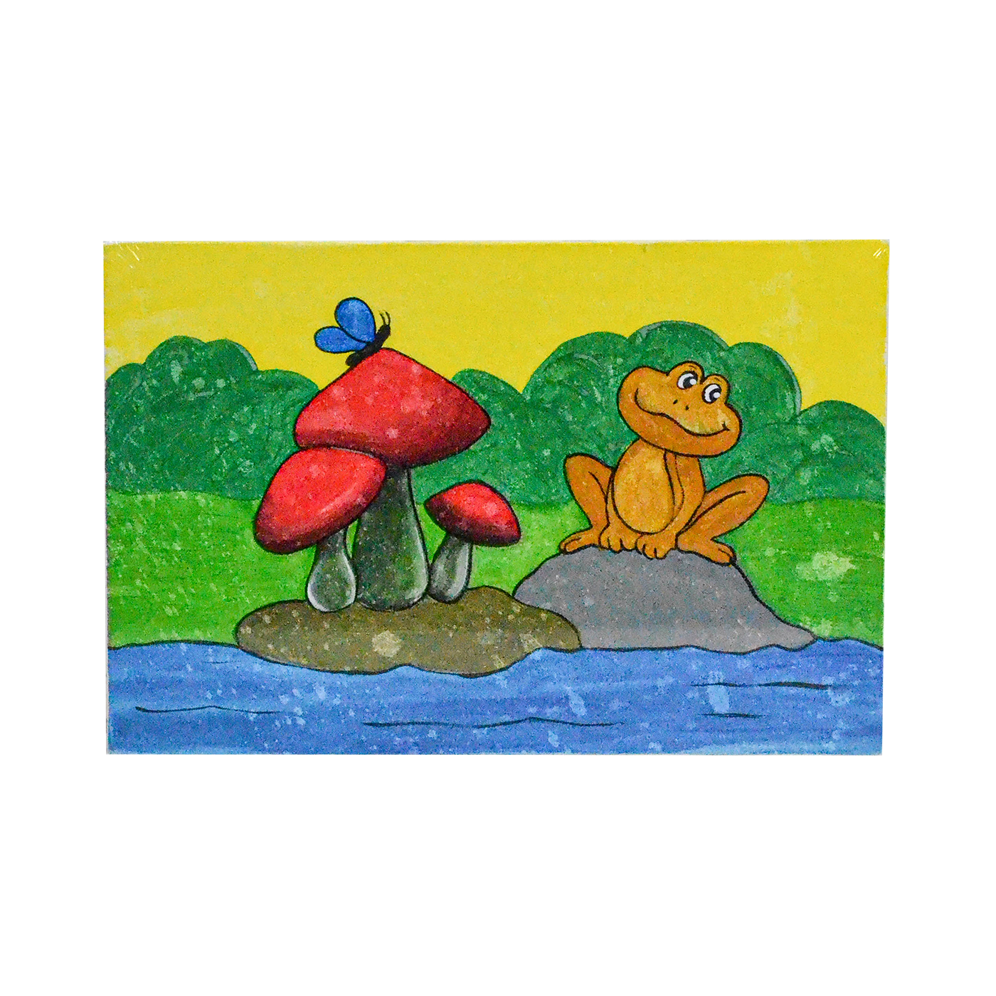 Tela Riscada Sapo - Loja oficial Daiara