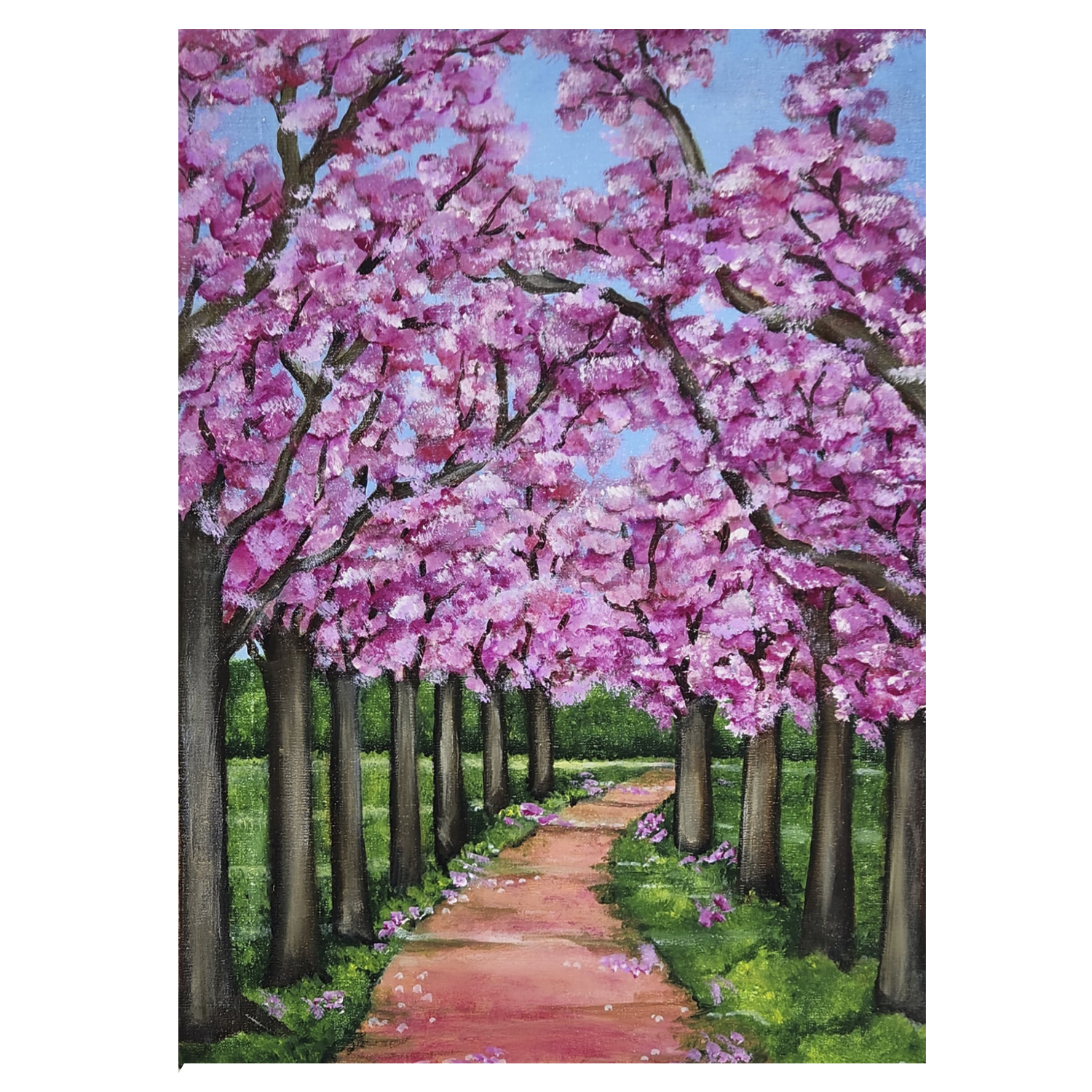 Tela Riscada Outono 30x40 cm - Loja oficial Daiara