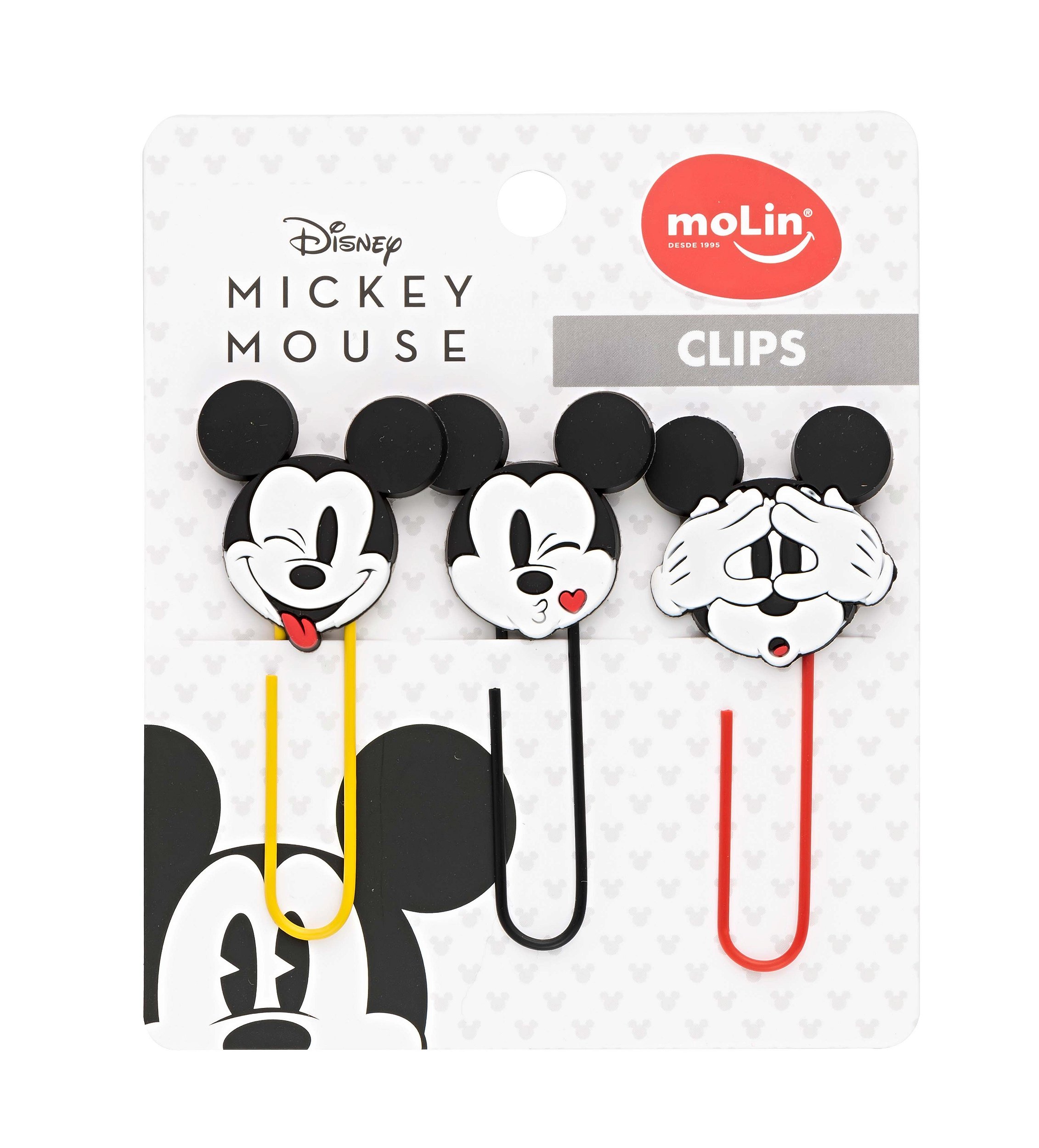 Clips Mickey Mouse - Papel Picado - Papelaria, presentes, Scrapbook ...