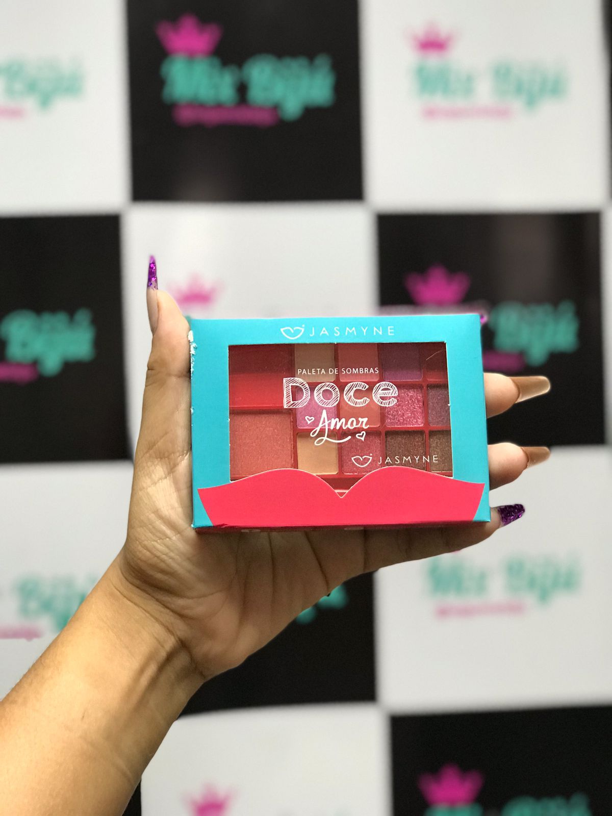 Paleta de Sombras Doce Amor Jasmyne Cor A - Mix Bijú