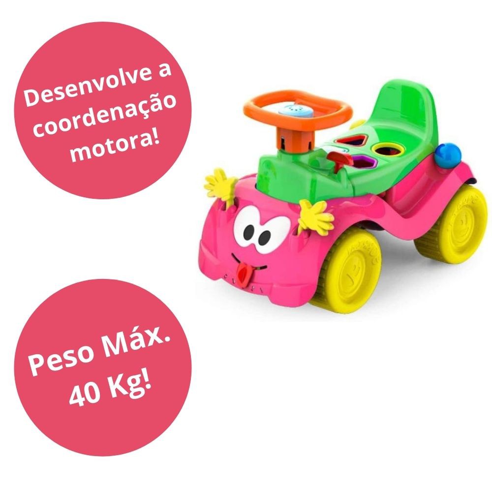 Totoka Kit Criança Triciclo Infantil Carrinho Menina - Fazendo Seus ...