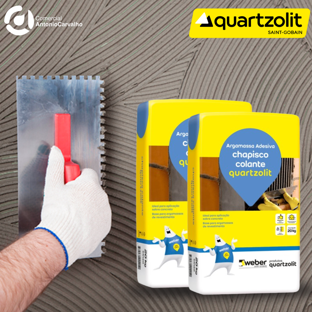 Quartzolit: Chapisco Fix Colante 20kg - Comercial Carvalho ...