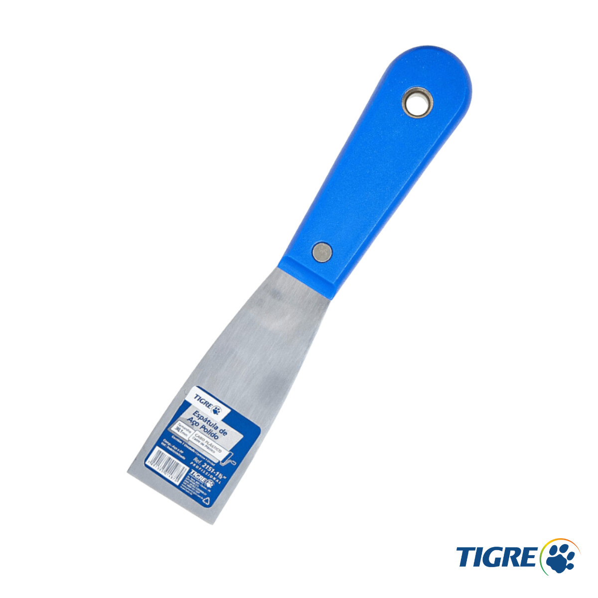 tigre espatula de aco polido 2151 1.1/2" - Comercial Carvalho ...