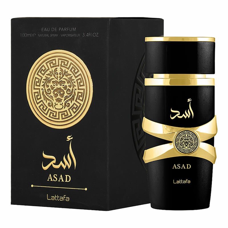 Asad Lattafa Perfume Masculino EDP - Lure Perfumaria Asad Lattafa Perfume Masculino EDP - Lure Perfumaria