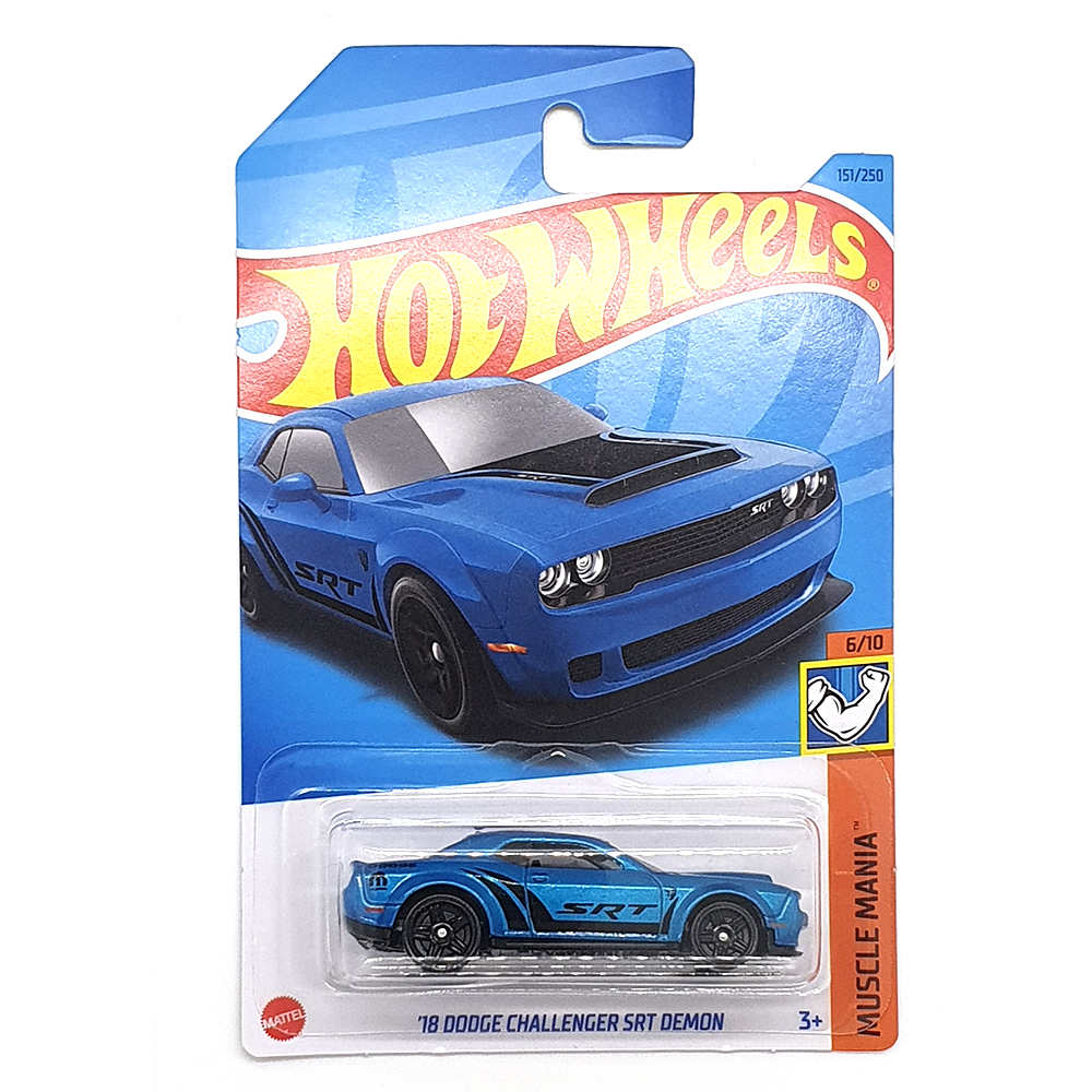 Hot Wheels 18 Dodge Challenger Srt Demon Mini Hunts