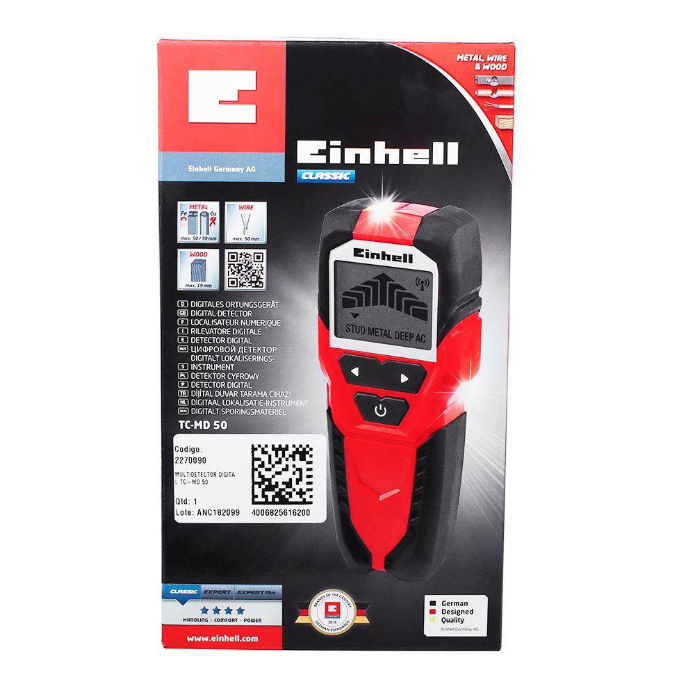 Multi Detector Digital de Material Einhell TC-MD 50 - Arcazul ...