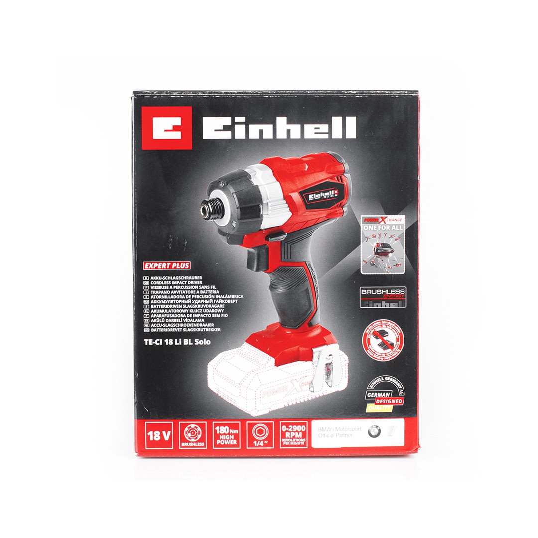Parafusadeira de Impacto 1/4'' 180Nm 18V Brushless Einhell TE-CI 18 Li Bl Solo - Arcazul ...