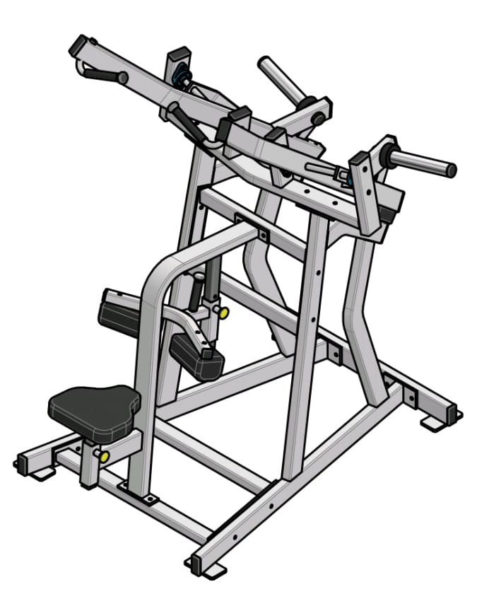 LAT PULL - PUXADA ALTA ARTICULADA-MF-HAMMER - LOJA MULTIFITNESS