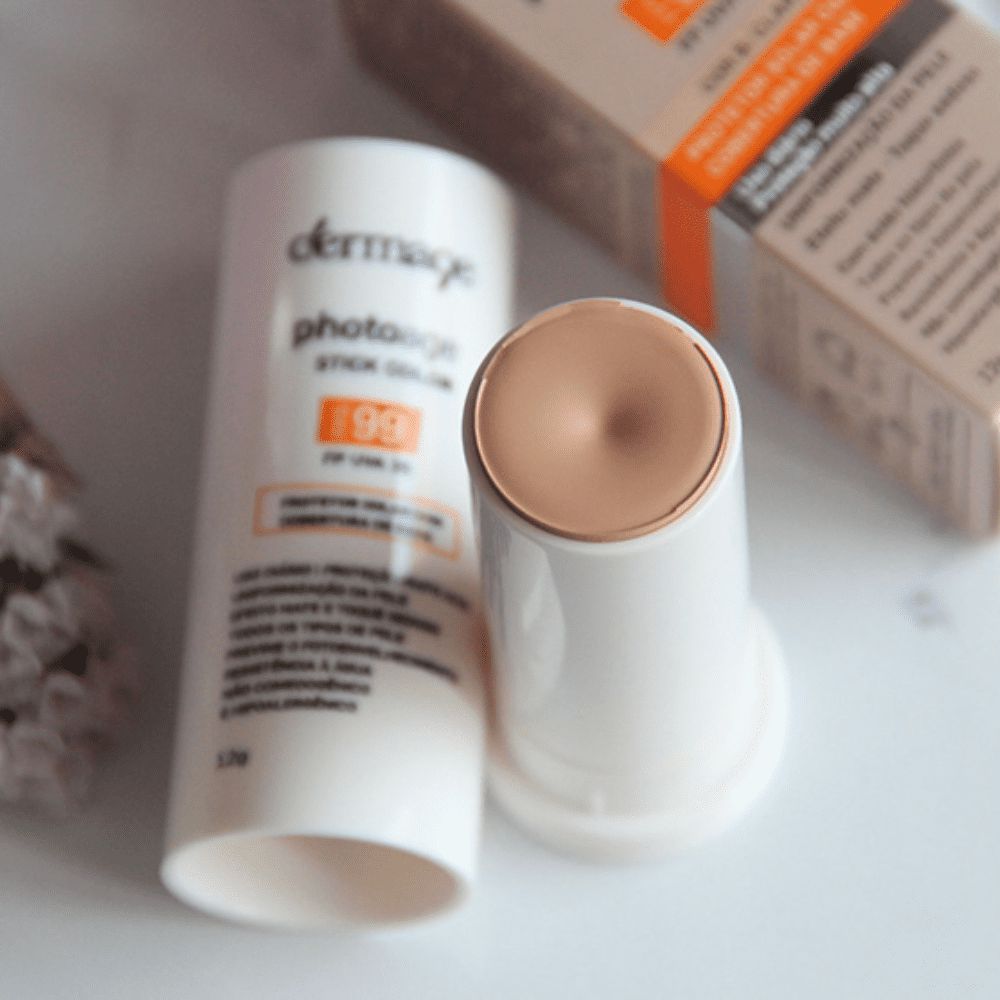 Dermage Photoage Stick Color FPS 99 cor B Claro 12g - DERMAweb ...