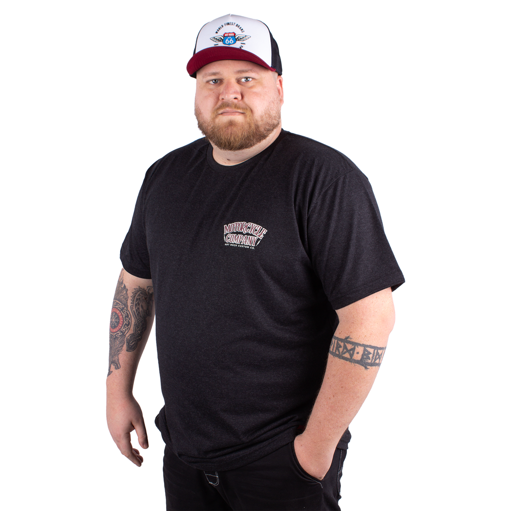 Camiseta Plus Size Egle Motorcycle Preta Jaguar - Atacado Art Rock