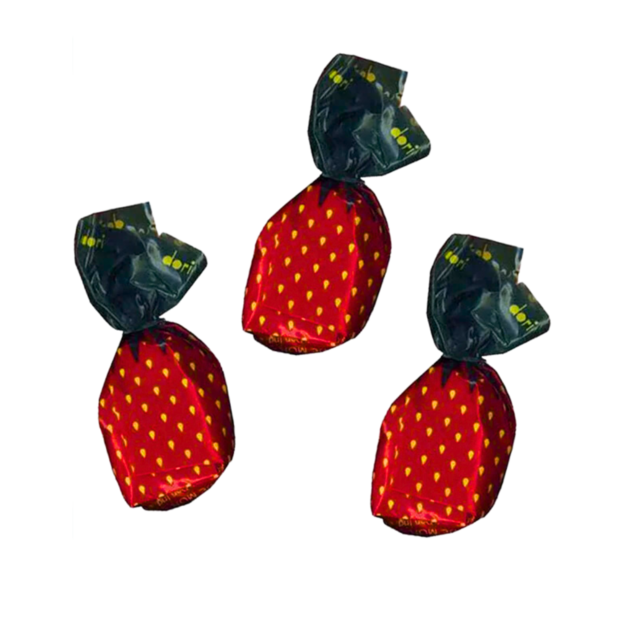 Bala Morango Recheada 600g - DORI - New Festa - Artigos Para Festa ...