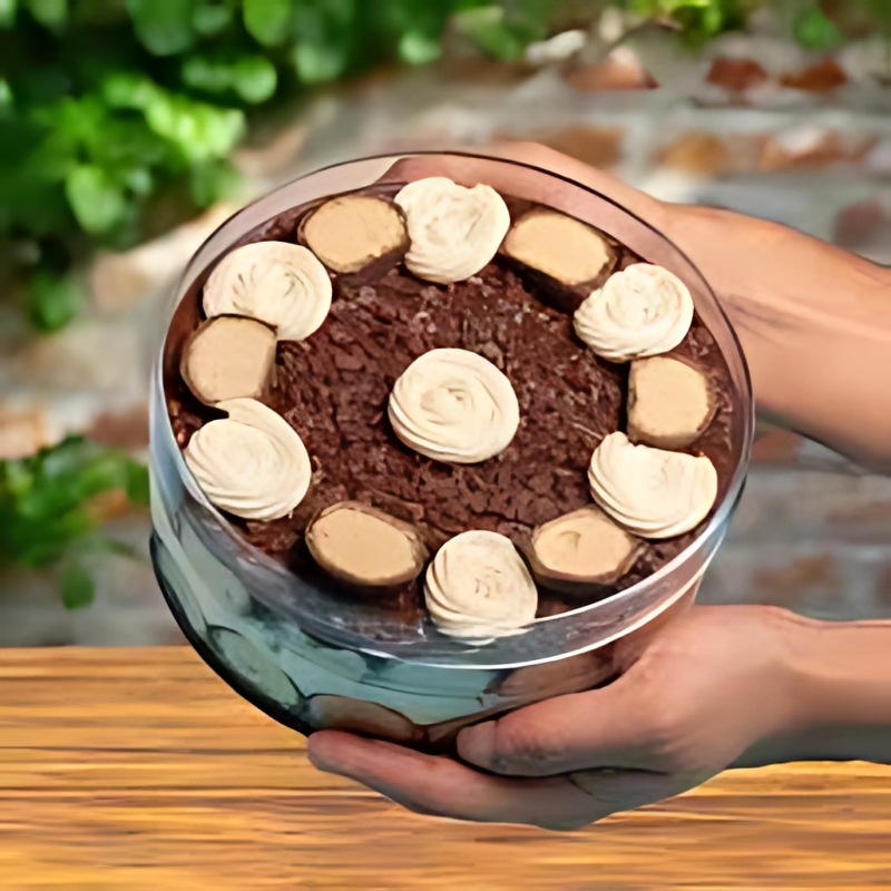 CAKE BOX REDONDA 1,5L COM TAMPA - BLUESTAR - New Festa - Artigos Para ...