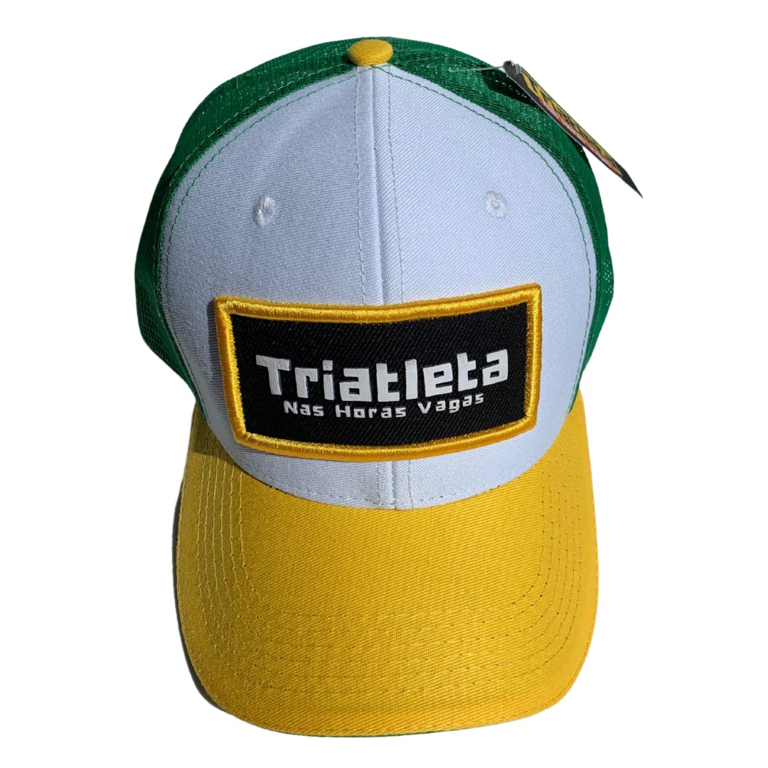 Boné Team Triathlon Brazil - Triatleta Nas Horas Vagas - TNHV STORE