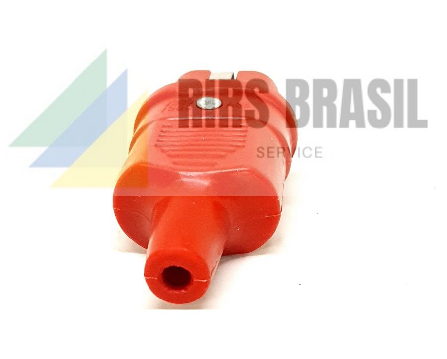 PLUG TOMADA FEMEA ALTA TEMPERATURA 6MM SILICONE 300°C 35A 220-380V SH ...
